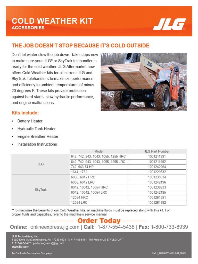 Cold Weather Kit Flyer | PDF