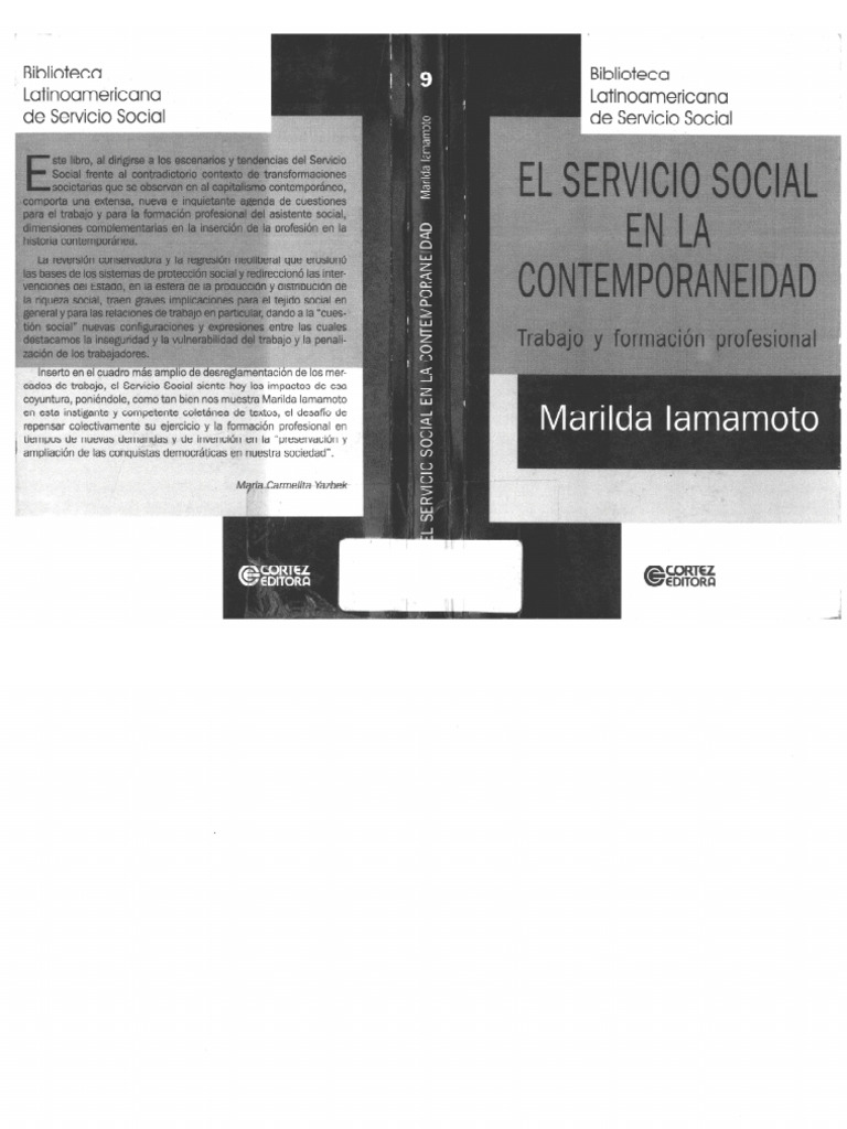 Imamoto El Servicio-Social en La Contemporaneidad | PDF