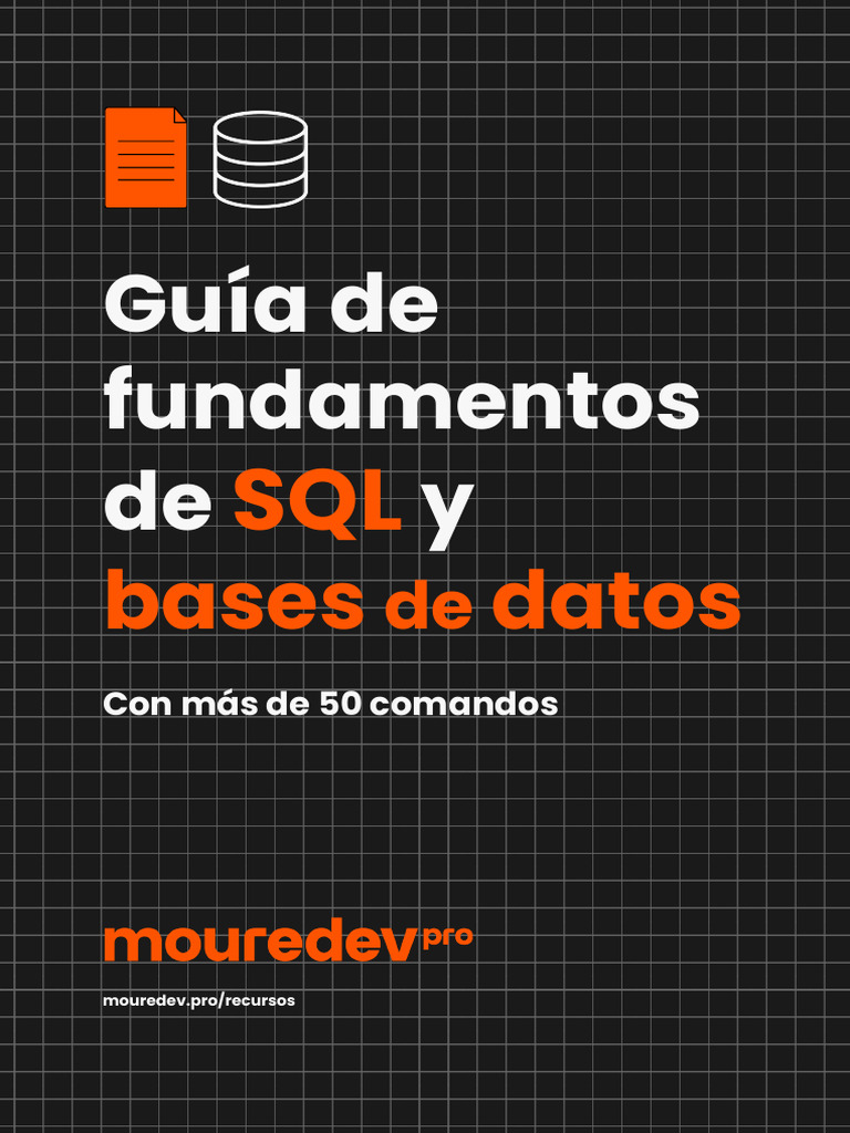 Imprimir Fundamentos Moudev | PDF | SQL | Datos de computadora