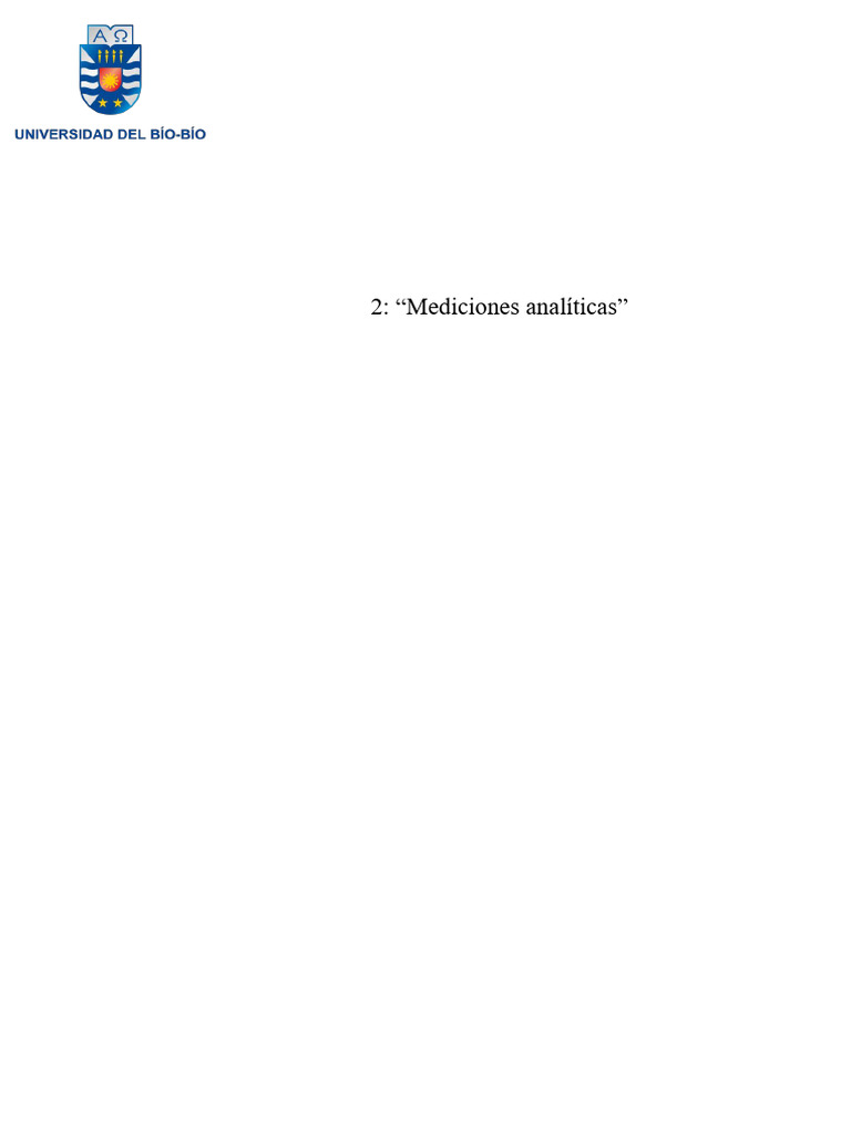 Lab °2 Analitica B.R | PDF | Medición | Densidad