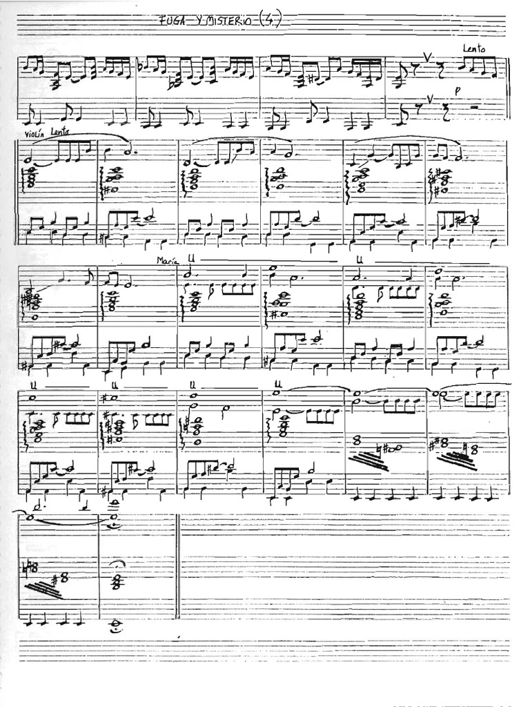 Fuga y Misterio pp4 | PDF