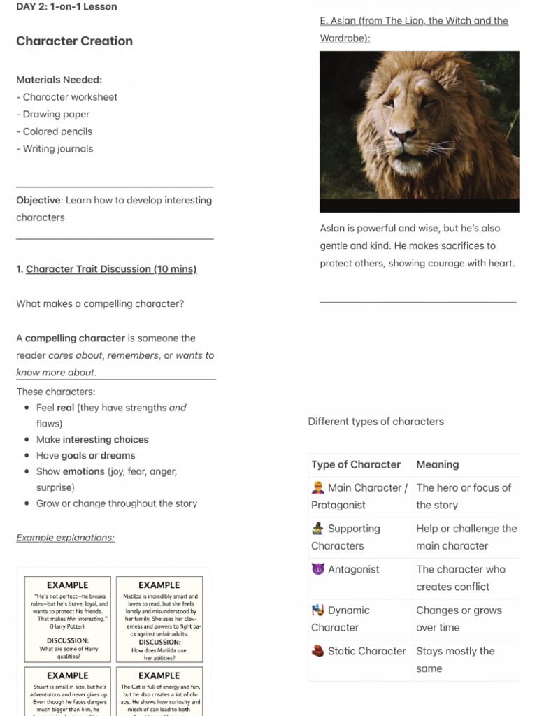 Day 2 - 1-On-1 Lesson Plan PDF | PDF