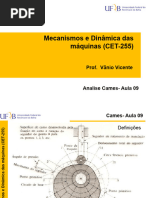 Tipos e Funções de Cames Mecânicas | PDF | Engenharia Mecânica