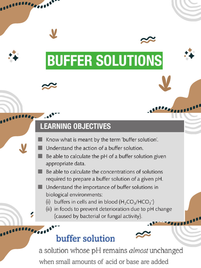 Buffer Solution | PDF
