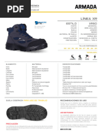 Ficha Técnica Bota Riverline GRS | PDF | Textiles | Calzado