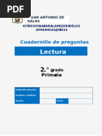 Compilado Ece 2do Grado Lectura 2022 | PDF | Patata | Depredación