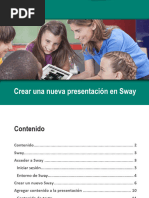 Guía Completa para Usar Microsoft Sway | PDF | Microsoft Office | Desarrollo de software