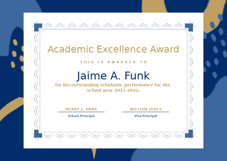 Modern Academic Excellence Award Certificate - 20250824 - 100453 - 0000 ...