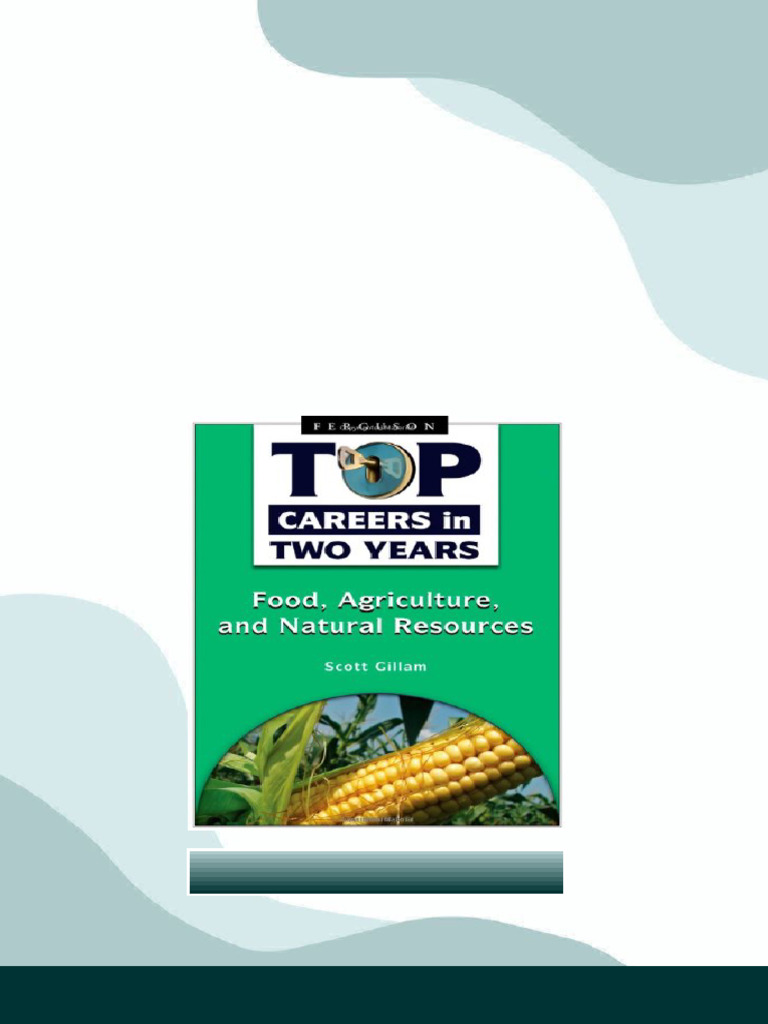 Food Agriculture and Natural Resources Top Careers in Two Years 1st ...