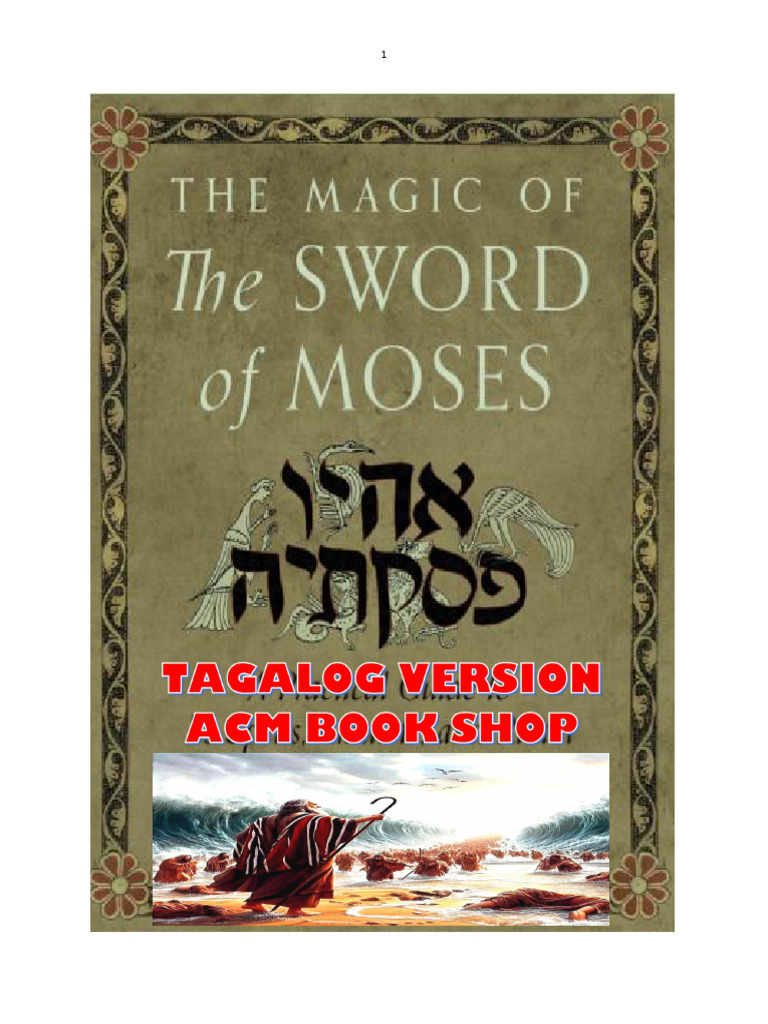 Espada Ni Moises | PDF
