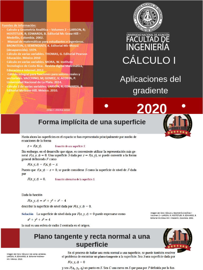 Aplicaciones del Gradiente en Cálculo | PDF | Tangente | Curva