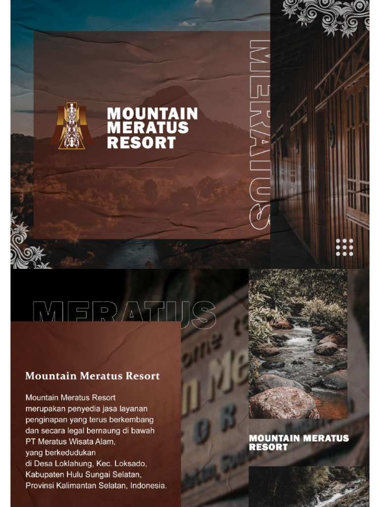 Company Profile Meratus Resort | PDF