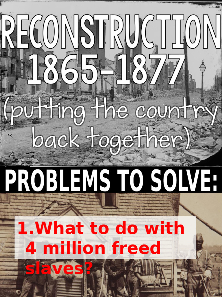 Reconstruction Google Slides | PDF | Reconstruction Era | Fifteenth ...