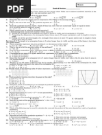 Honors Algebra 2 Final Review Sem 1 First Packet | PDF | Quadratic ...