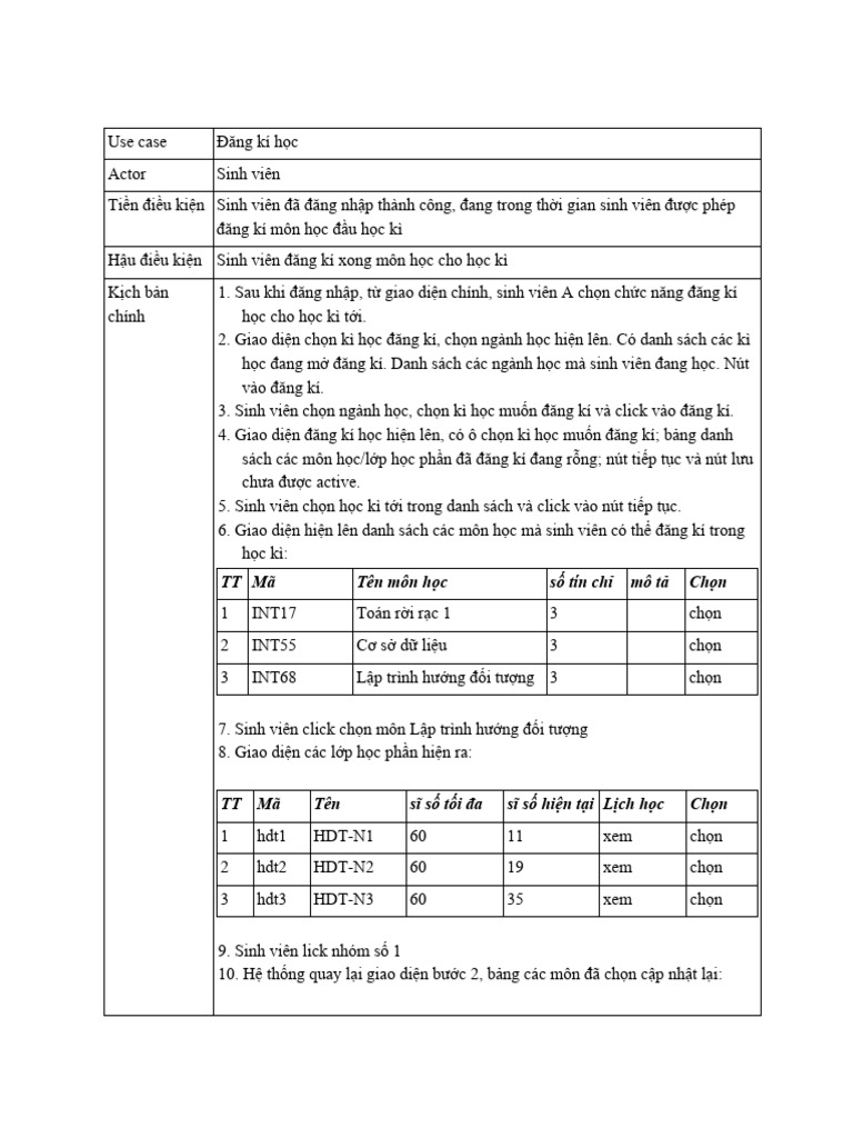 Scenario Template | PDF