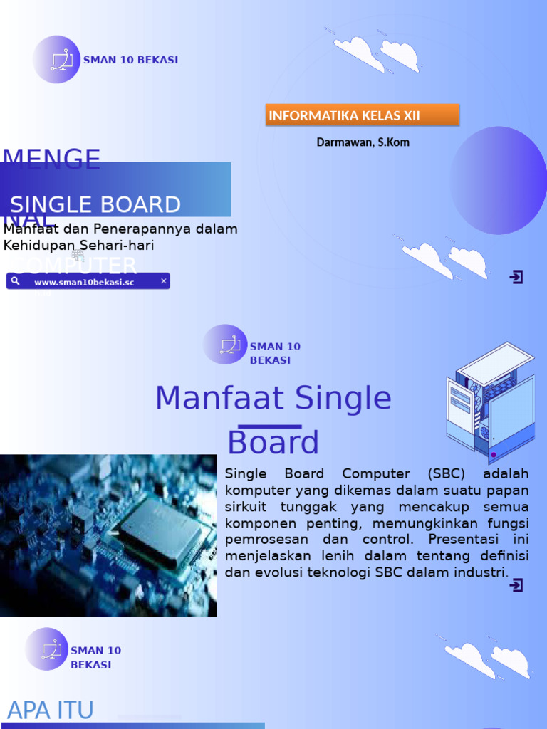 Manfaat dan Penerapan Single Board Computer | PDF