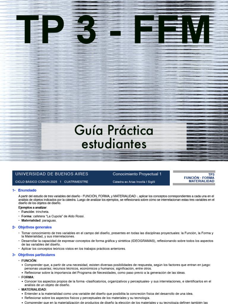 CP1 2025 TP3 FFM Guia Practica | PDF | Diseño