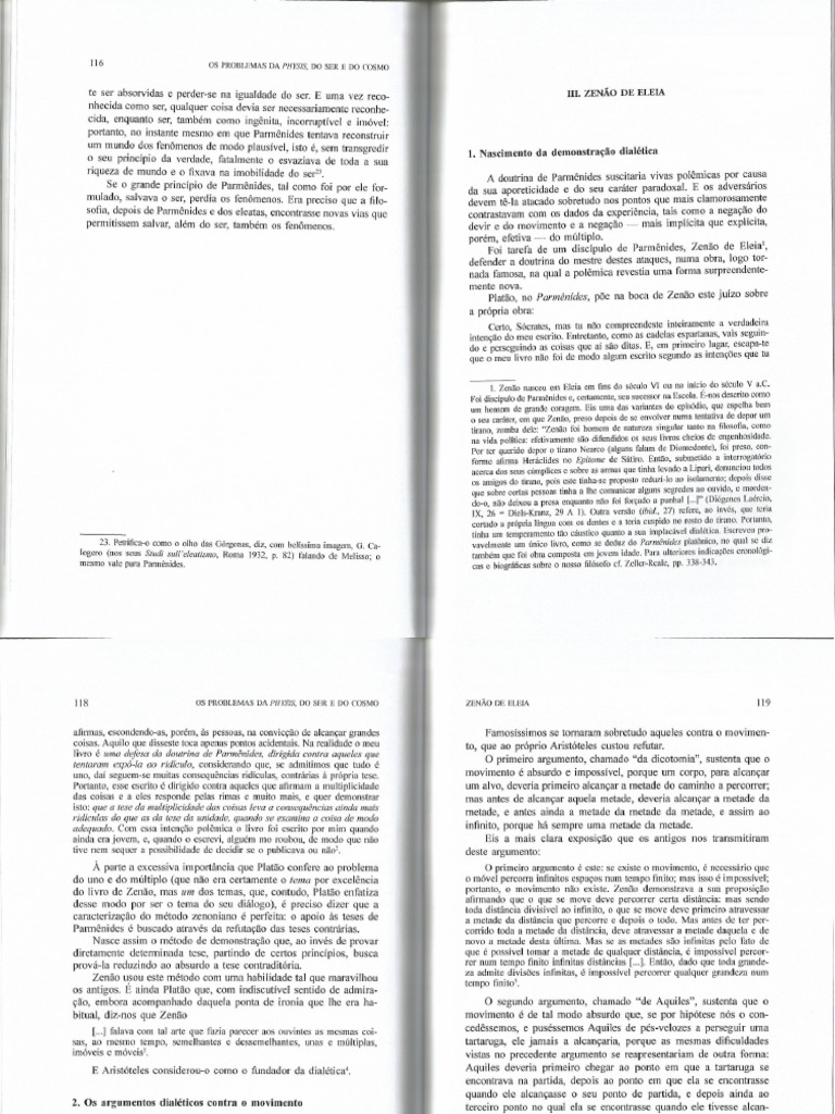 Zenão de Eleia | PDF