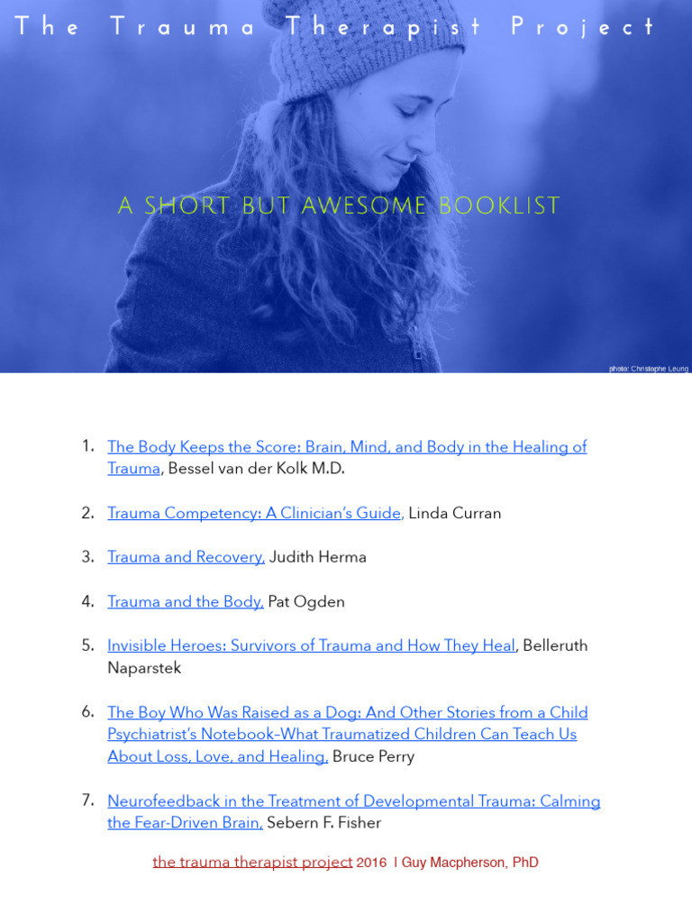 Book List- Trauma Focussed Psychotherapy | PDF