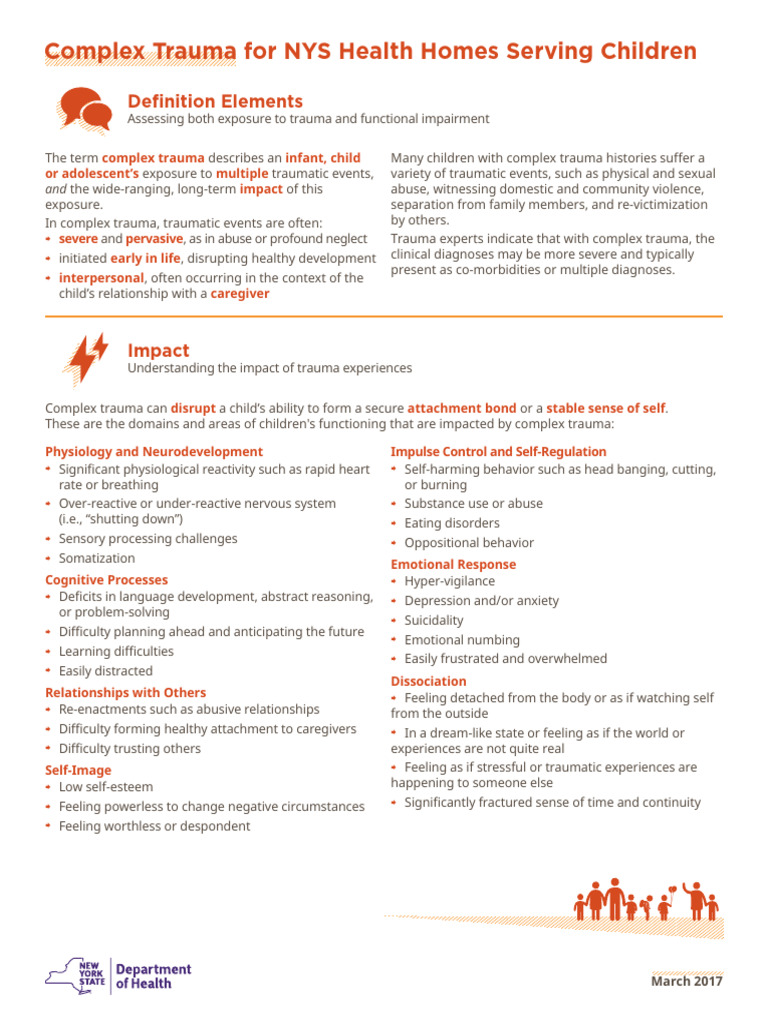 Complex Trauma Assessment for Children | PDF | Psychological Trauma ...