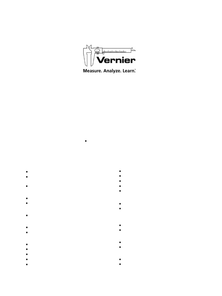 Vernier - Physics Smorgasbord | PDF | Inductor | Ionizing Radiation