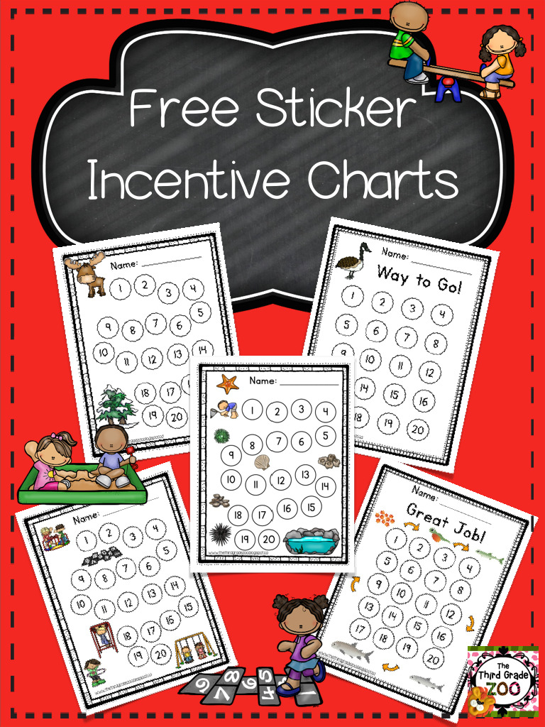 Free Sticker Incentive Charts | PDF