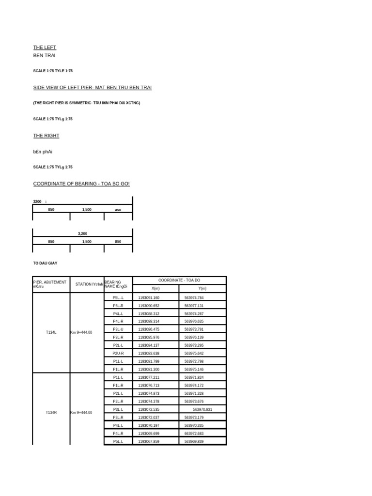 Viaduct Structural Dimensions T134 | PDF