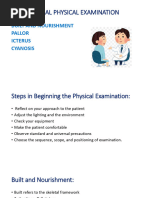 Characteristics of Marfanoid Habitus | PDF | Musculoskeletal System