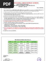 Mid-Term Exam Datesheet 2025-26 | PDF