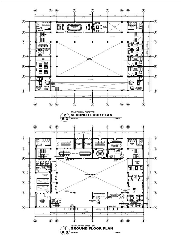 Temporary Shelter Floor Plans | PDF | Home