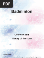 Badminton Rules and Mechanics | PDF