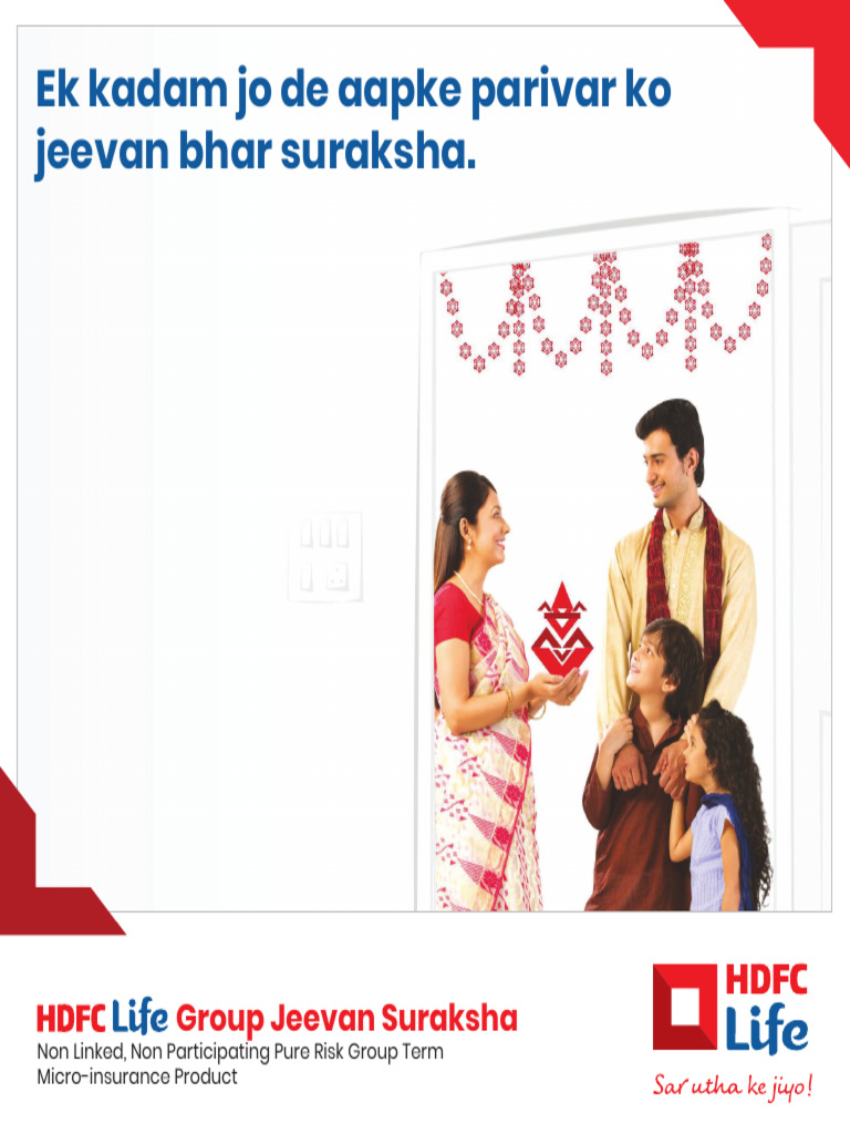 HDFC Life Group Jeevan Suraksha | PDF | Insurance | Life Insurance