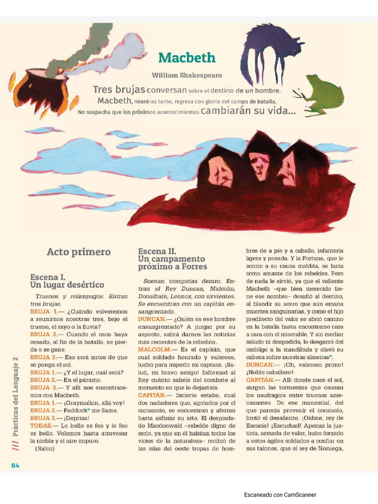 Macbeth - Shakespeare. Material Sobre Teatro | PDF