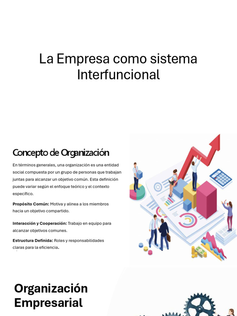 La Empresa Como Sistema Interfuncional | PDF | Plan de negocios | Business