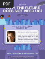 Why The Future Does Not Need Us | PDF | Artificial Intelligence ...