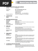 Molykote BR-2 Plus Safety Data Sheet | PDF | Personal Protective ...