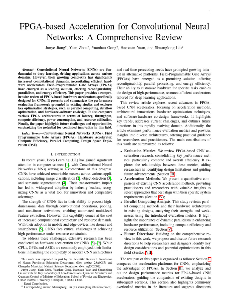 research_paper_cnn | PDF | Field Programmable Gate Array | Parallel ...