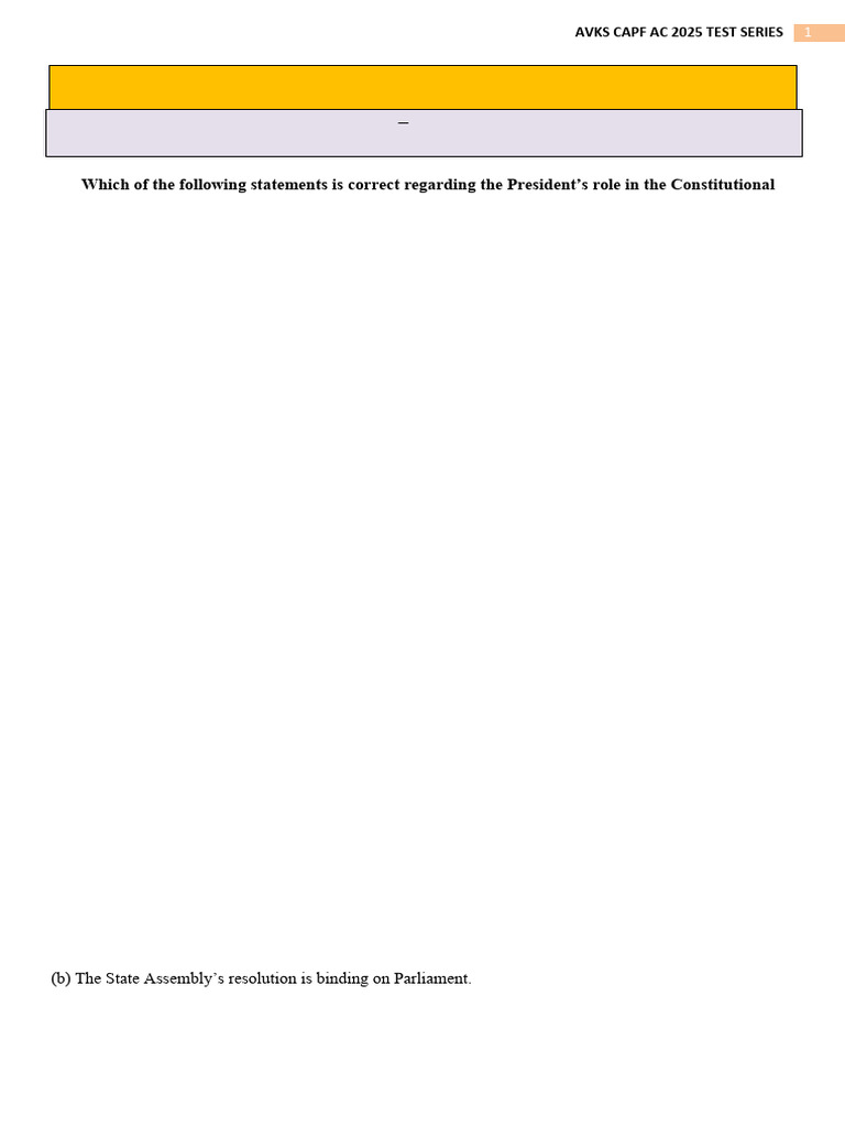 CAPF AC 2025 Test Series Overview | PDF | Soil | Coal