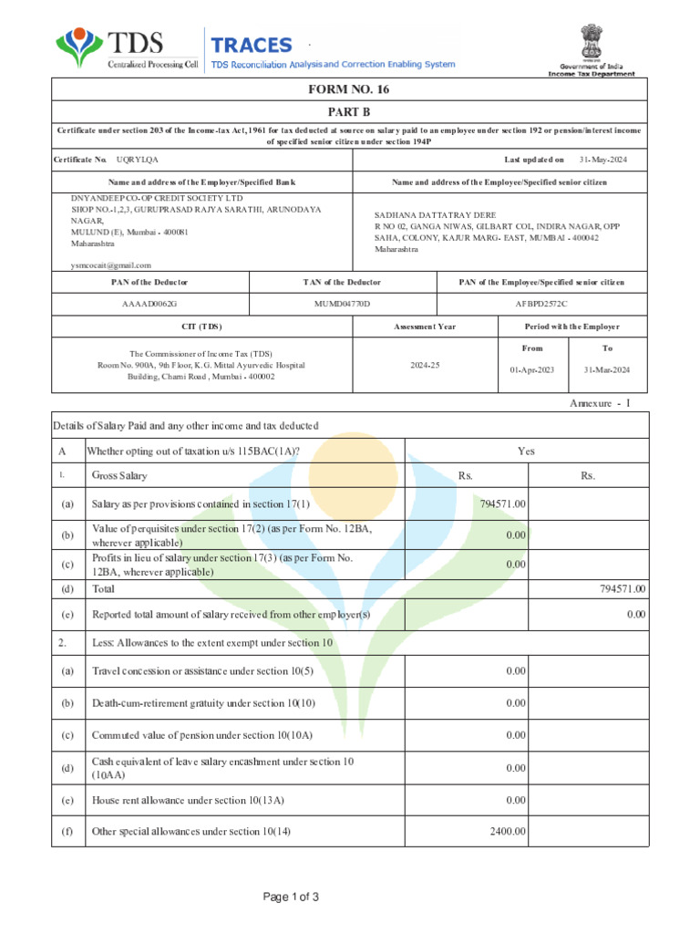 Afbpd2572c Partb 2024-25 | PDF