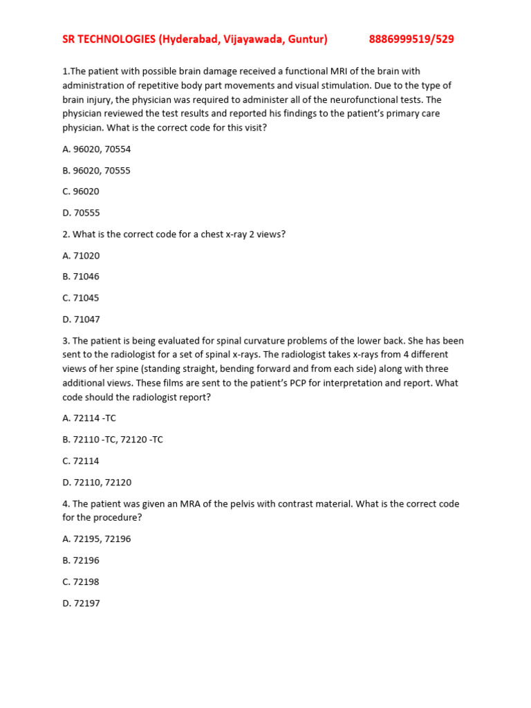 Nuclear Medicine Imaging Codes Report | PDF | Radiology | Radiation Therapy