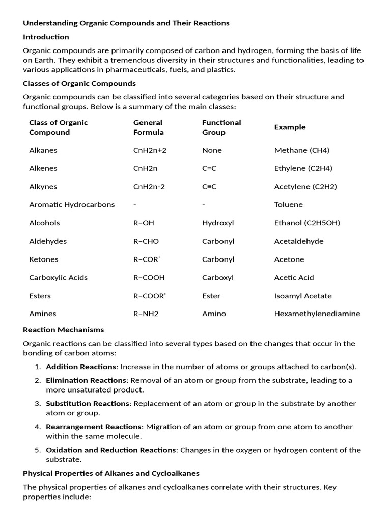 IUPAC Naming of Organic Compounds | PDF | Functional Group | Alkane