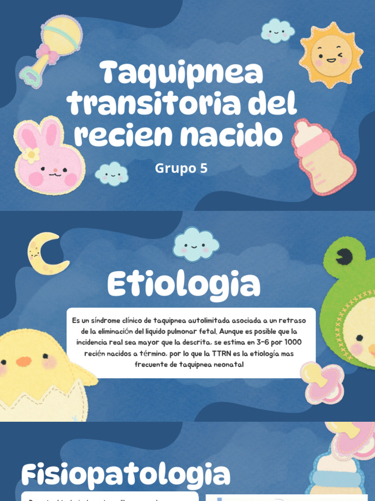 Taquipnea Transitoria Del Recien Nacido | PDF | Infantes | Parto