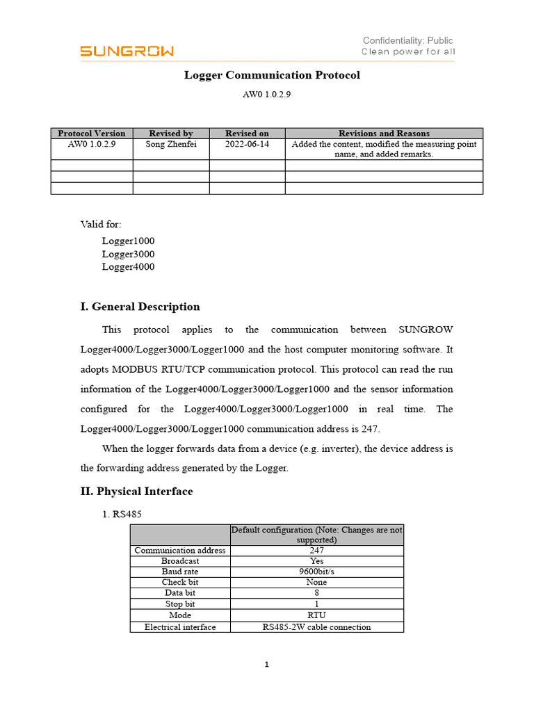 Logger Communication Protocol 1.0.2.9 en | PDF | Computer Engineering ...