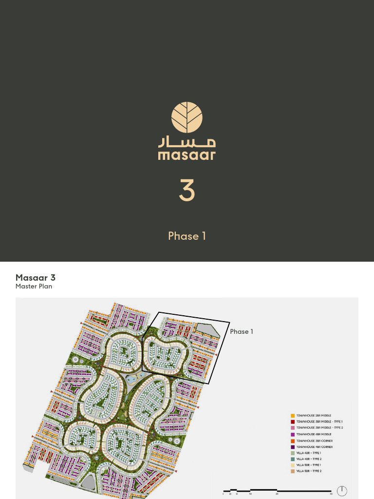 Masaar 3 Phase 1 Master Plan Overview | PDF
