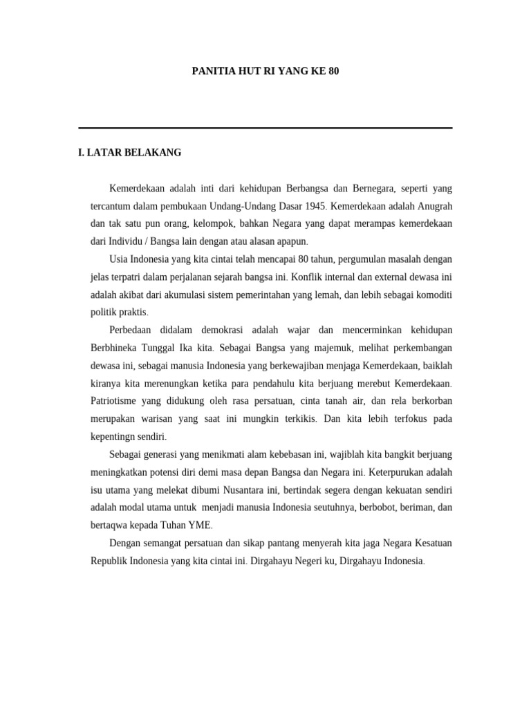 Contoh Proposal Lengkap | PDF