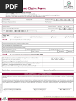 AXA GIG Claim Form | PDF | Patient | Insurance