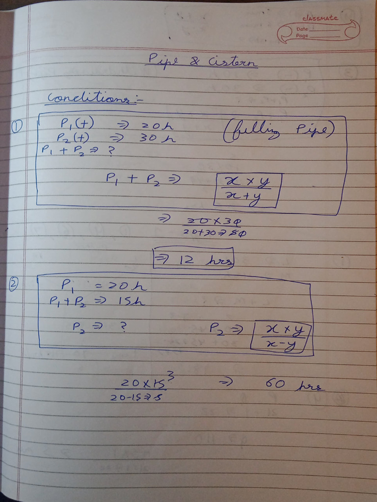 Pipe and Cirsten Handwritten Notes | PDF