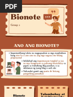 Bionote (Filipino) | PDF