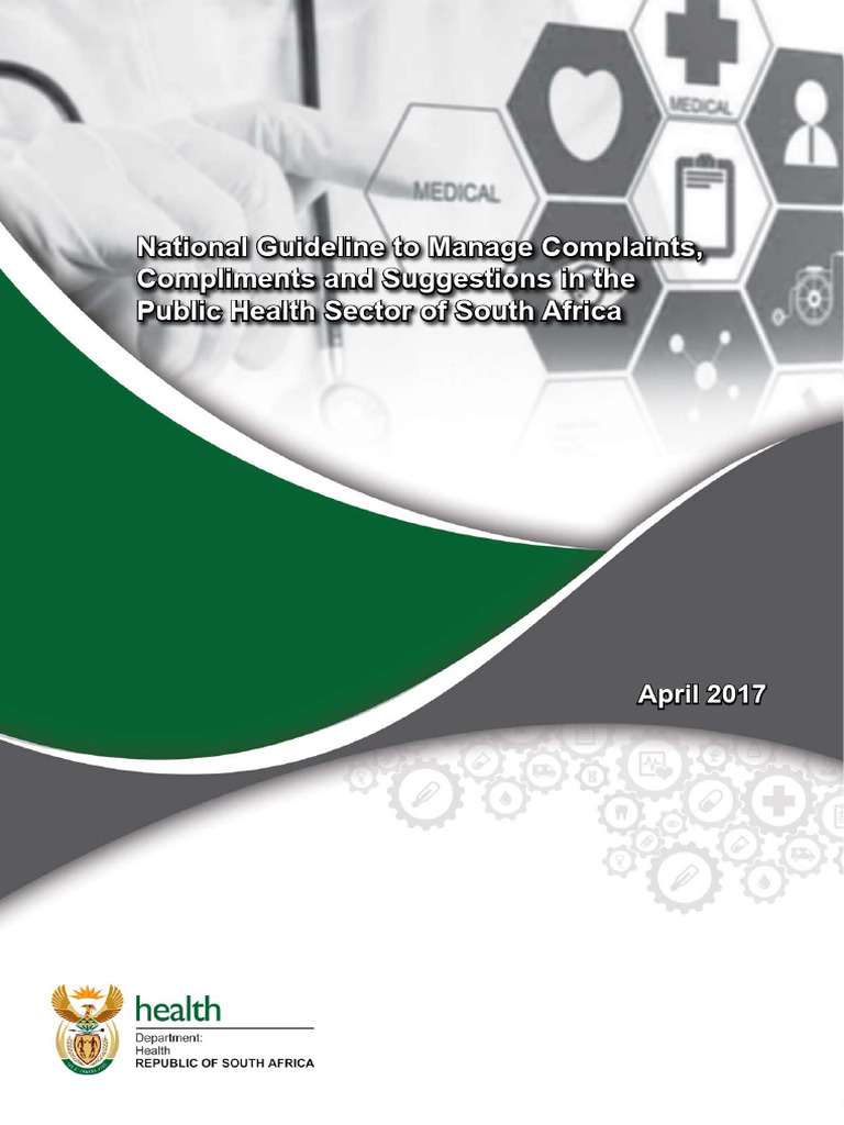 National Complaints Management Guideline | PDF | Governance | Patient ...