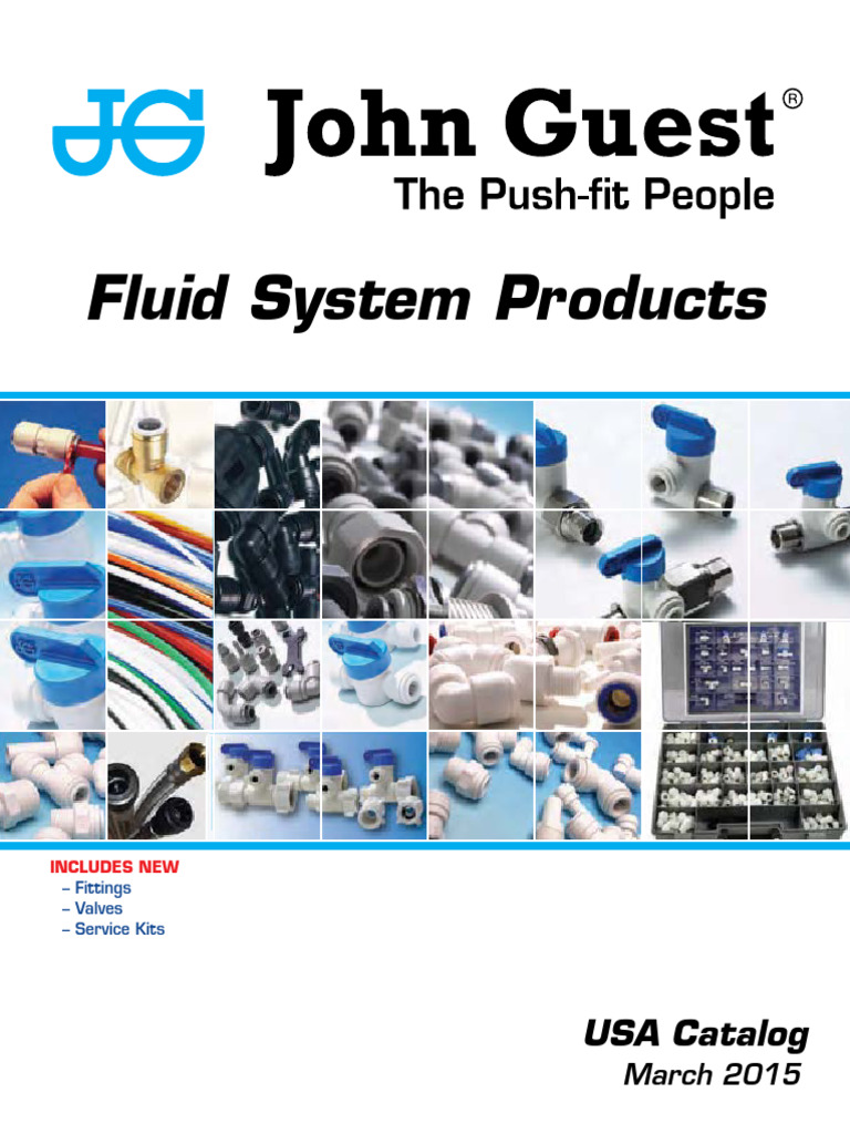 John Guest Fluid System Products Catalog | PDF | Pipe (Fluid Conveyance ...
